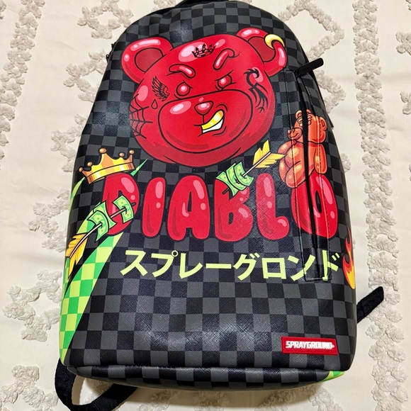 Sprayground | Bags | Sprayground Wtf Diablo Backpack | Poshmark